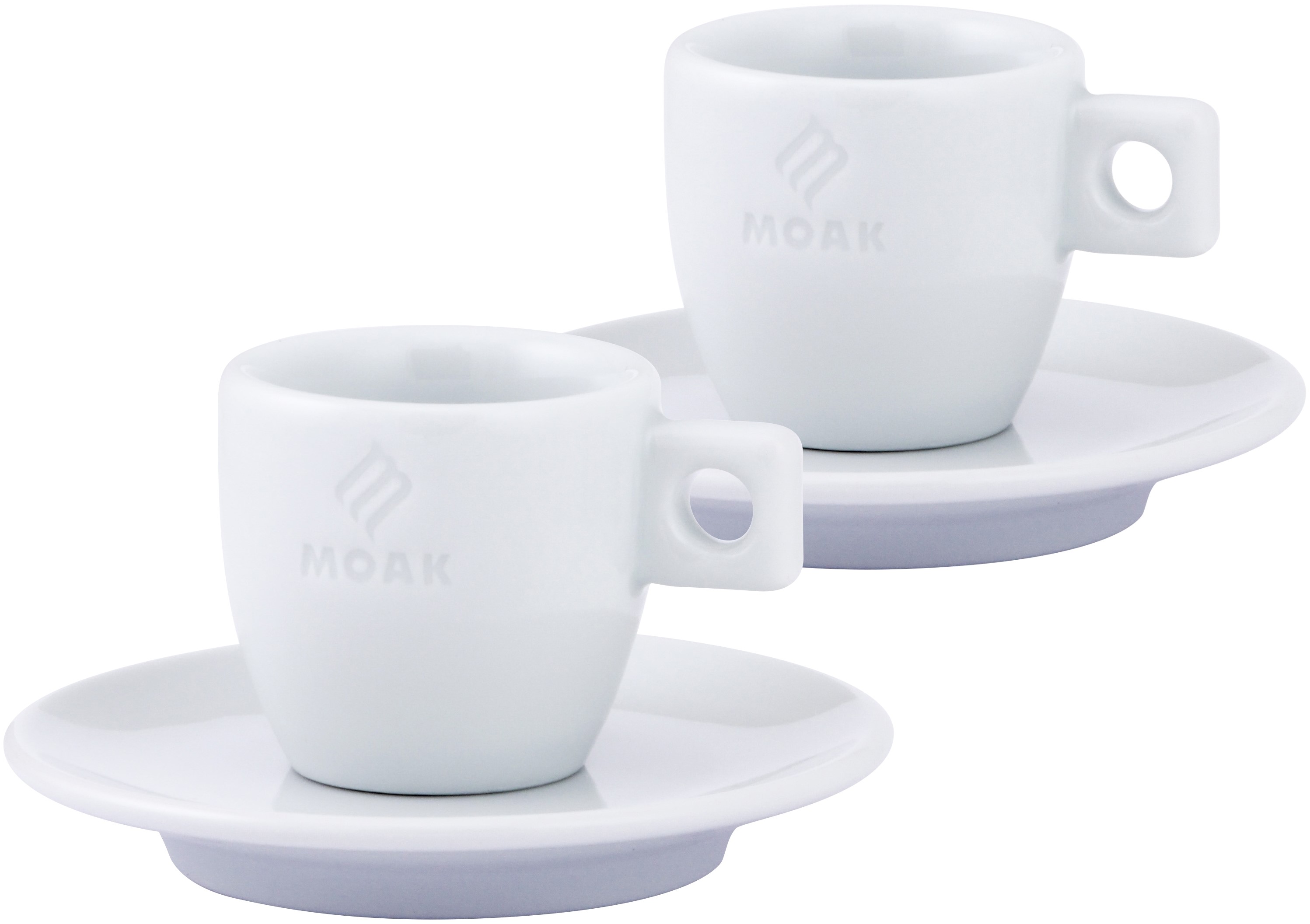 Moak Uno - Espresso - 6 tasses avec soucoupe | Moak Uno - Tasses ...
